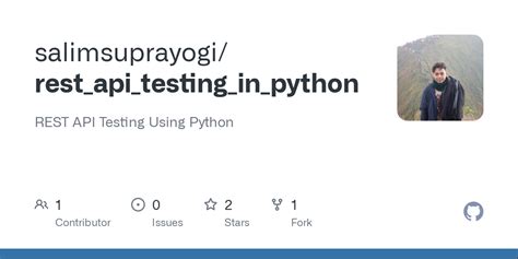 Github Salimsuprayogirestapitestinginpython Rest Api Testing