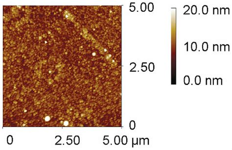 Afm Image Of The Surface Of A Sio 2 Waveguide The Image Area Is 5 μm Download Scientific