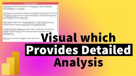 This Visual For Analysis Will Make You Go Wow Powerbi Mi Tutorials