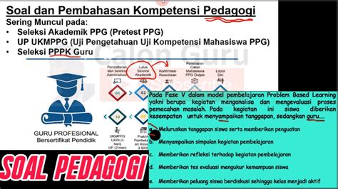 Lengkap Contoh Soal Pedagogik Ppg Kunci Jawaban Dan Penjelasan Hot Porn Sex Picture