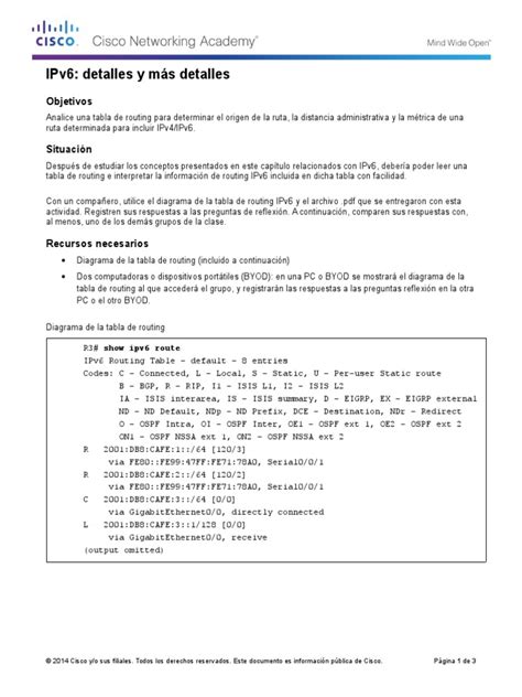 Pdf 7 6 1 1 Class Activity Ipv6 Details Details Instructions Dokumen Tips