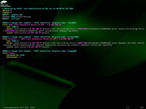 Suse Linux 救援系统 北境程序猿