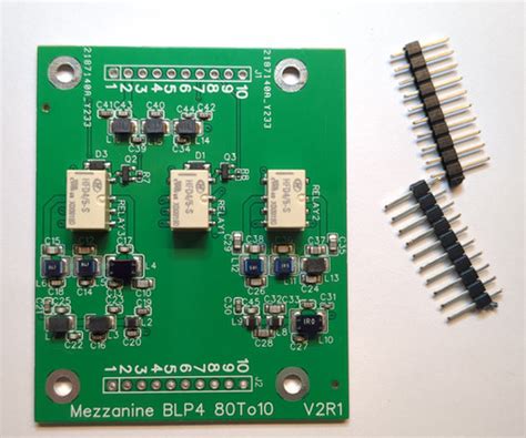 Mezzanine BLP4 80To10 Add On Card For The WSPR TX XP XP Plus ZachTek