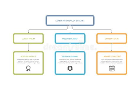 Flow Chart Template Stock Vector Illustration Of Vector