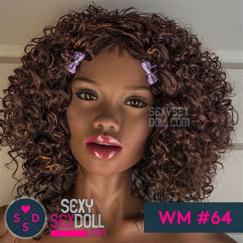 Wm Black Sex Doll Head 64 Realistic Black Girl Sexysexdoll™