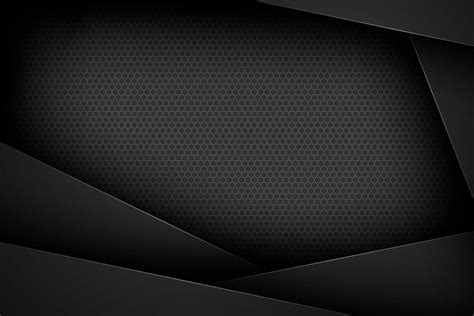 Black Abstract Vector Background With Overlapping Characteristics 2285604 Vector Art At Vecteezy