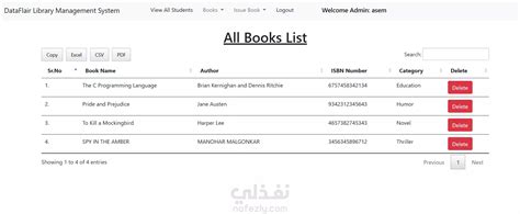 Online Library Management System In Python Django نفذلي