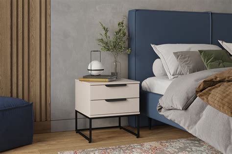 Тумба прикроватная Этчер 1 Latte купить в Москве по цене 10 990 рублей в интернет магазине