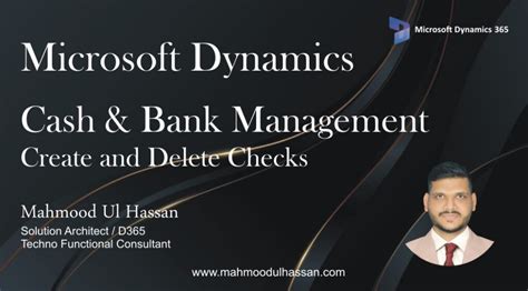 Microsoft Dynamics 365 General Ledger Create A Journal Mahmood Ul Hassan