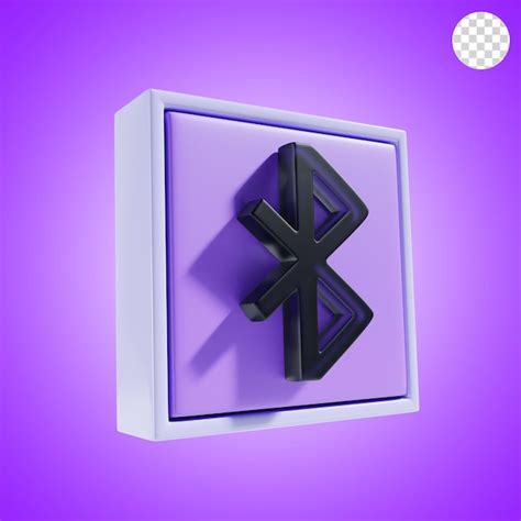 Premium Psd Bluetooth 3d Icon