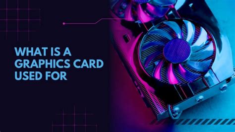 What Is A Graphics Card Used For Everything You Need To Know Alt Gov
