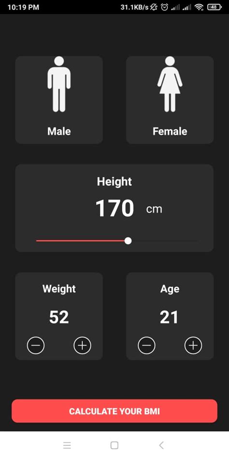GitHub Mhossain11 BMI Calculator