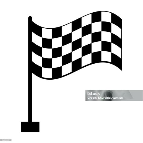 마침 플래그 아이콘입니다 결승선 성공 개념입니다 배너 속도 플래그를 완료합니다 경쟁 스포츠 레이스 플래그 기호입니다 시작 및