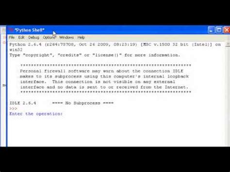 Simple Calculator In Python YouTube