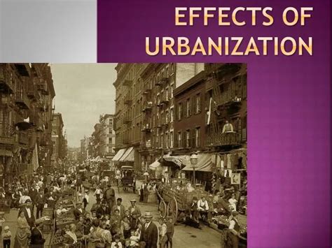Ppt Effects Of Urbanization Powerpoint Presentation Free Download