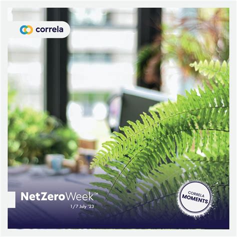 correla on linkedin netzero netzeroweek carbonfootprint
