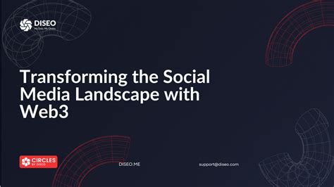 Transforming the Social Media Landscape with Web3
