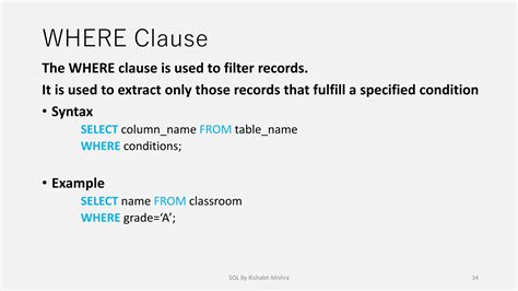 Complete Sql Tutorial In Hindi By Rishabh Mishra Basic To Advancepdf