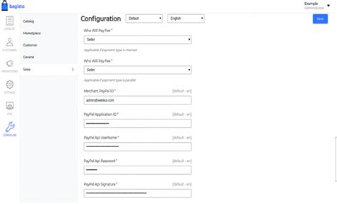 Laravel Ecommerce Marketplace Paypal Adaptive Payment Bagisto