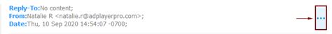 easily display or show message header information in outlook message window