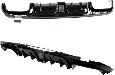 Buy Ikon Motorsports Rear Diffuser Exhaust Tips Compatible With 2015