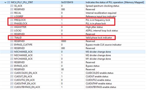 Tmdx654idkevm Huge Jitter Of The Mcu Cpsw Pll Clkout Signal Out Of The Mcu Pll1 Processors