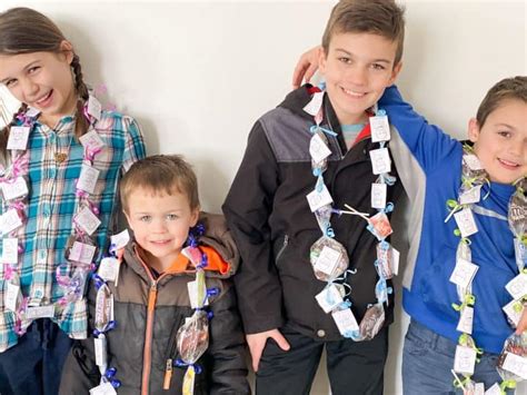 General Conference Candy Leis Printable So Festive