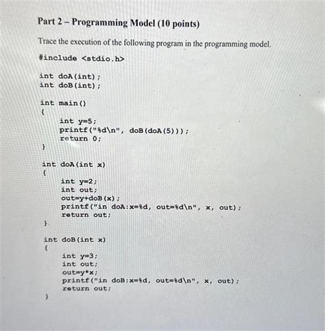 solved c language if you could trace this code and explain