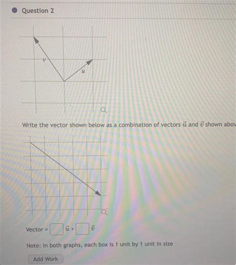 Solved Question Write The Vector Shown Below As A Chegg