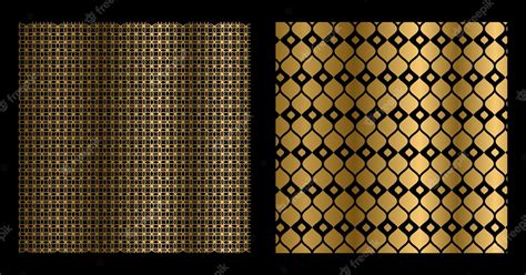 Premium Vector Elegant Golden Vector Pattern Art And Graphic Pattern Template