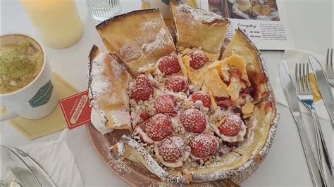 분평동 페로어페로 딸기팬케이크 🍓 Youtube