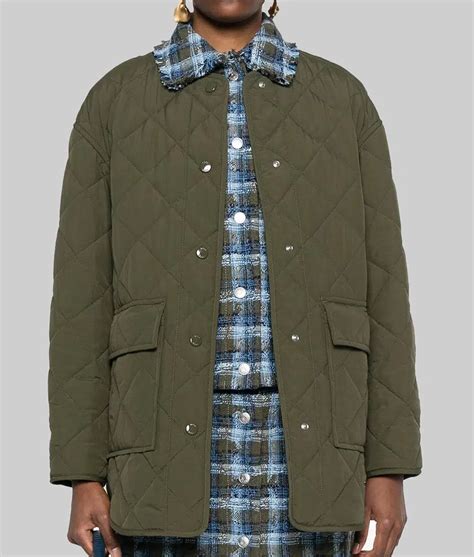 Adele Green Quilted Jacket Adele Green Jacket