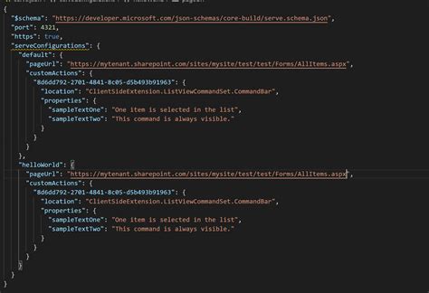 Sharepoint Online Error With Creating New Spfx Listed View Command