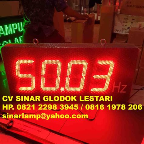 Lampu Display Digital