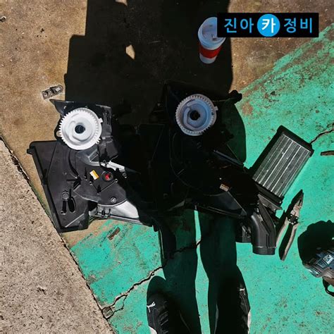 크루즈 라세티 올란도 히터와 에어컨 수리 반나절 가즈아 Youtube