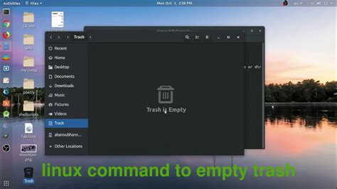 How To Empty Trash In Linux Terminal At Larry Wendy Blog