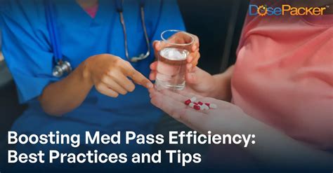 Efficient Med Pass Made Easy A Practical Guide Dosepacker Medication