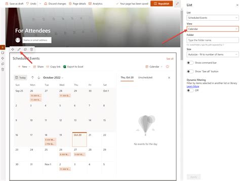how to personalize list views and create a calendar view in sharepoint online sharepoint sapiens
