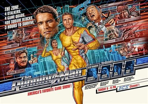 The Running Man 1987 800x600 By Thomas Hodge Rmovieposterporn