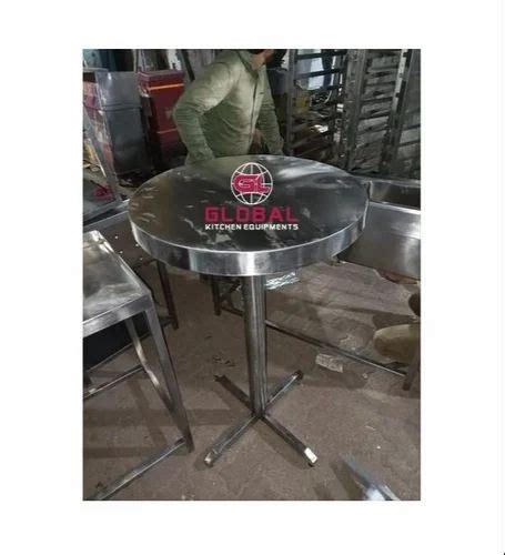 Ss Standing Table For Restaurant At Best Price In Mumbai By Global Kitchen Equipments Id