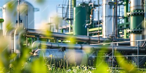 Premium Photo Renewable Energy Plant Generating Green Hydrogen Gas And Clean Electricity From