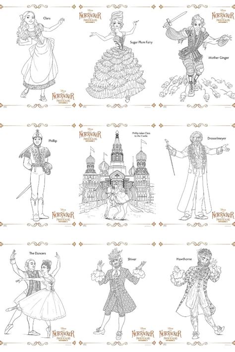 Nutcracker Characters Printables