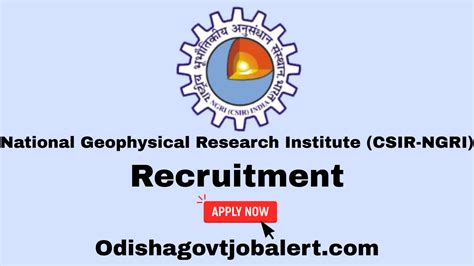 Csir Ngri Recruitment 2026 12 Mts Posts