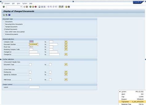 How To Trace The History Of Deleted Parked Documen Sap Community