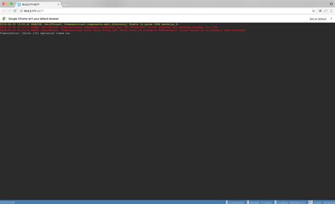 WEB UI Not Rendering On Safari Issue 1 Hassio Addons Addon Log