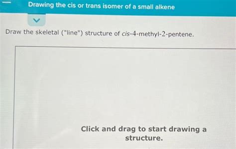 Solved Draw The Skeletal Line Structure Of