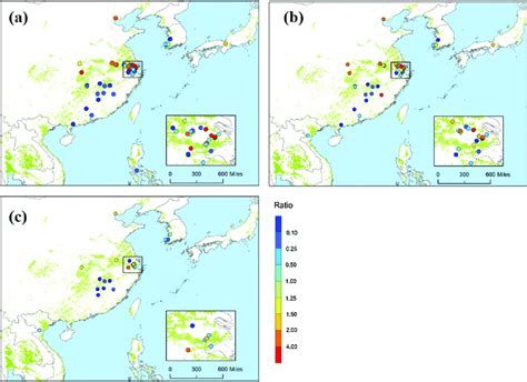 Spatial Distribution Of The Ratio Of Subsurface Fluxes To Surface