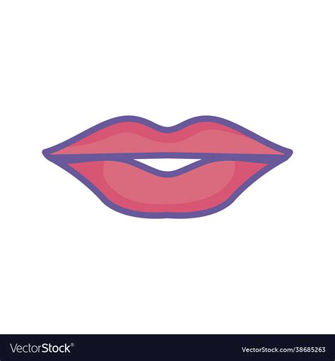 Sexy Lips Woman Royalty Free Vector Image Vectorstock