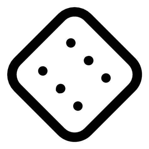 Dice D6 Vector SVG Icon - SVG Repo