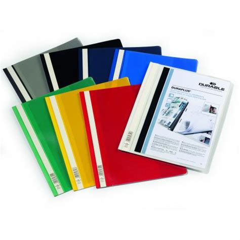 Durable Duraplus Quotation Filing Folder With 088446 Report Files